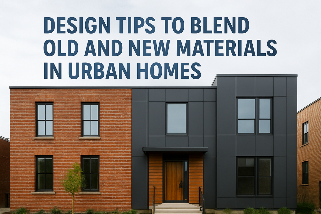 Design Tips to Blend Old and New Materials in Urban Homes - Gushi ...